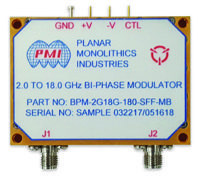 Bi-Phase Modulator: BPM-2G18G-180-SFF-MB | 2021-02-24 | Microwave Journal