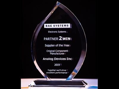 BAE Systems Honors Analog Devices with a Supplier of the Year Award ...