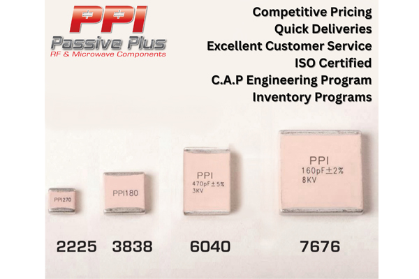 PPI Offers Larger Case Size Capacitors | Microwave Journal
