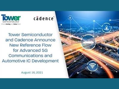 Tower Semiconductor and Cadence Announce New Reference Flow | Microwave ...