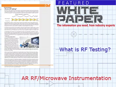 What is RF Testing? | 2021-08-15 | Microwave Journal